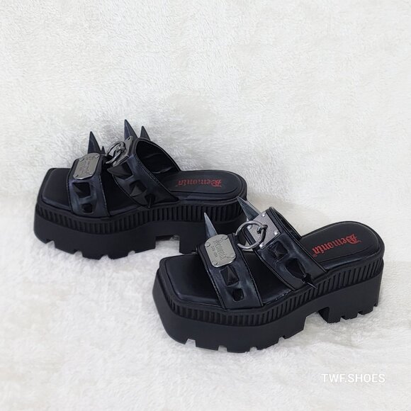 Demonia | Shoes | Wrath Claw Spiked Platform Goth Sandals Demonia ...